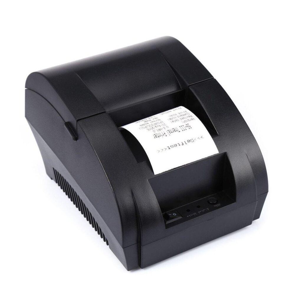 Home Tienda Impresora Bluetooth Térmica Fija 58mm Modelo ZJ-5890K